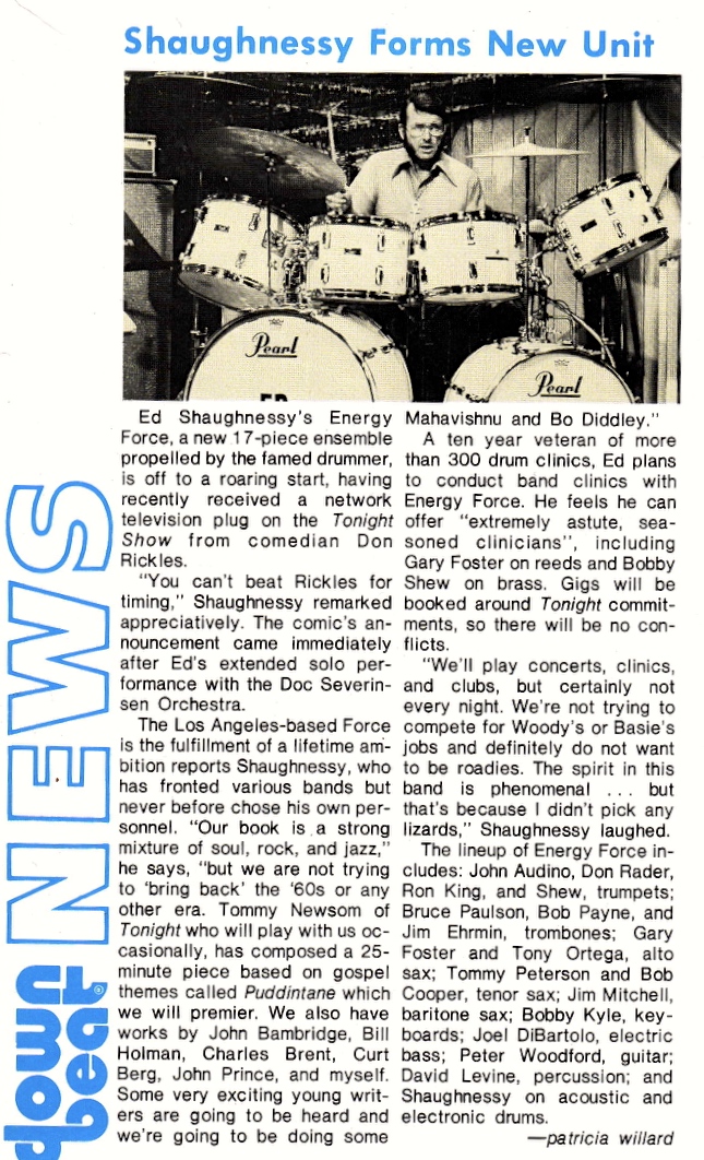 Tonight Show-Ed Shaughnessy’s Ludwig kit | Drummerworld Forum