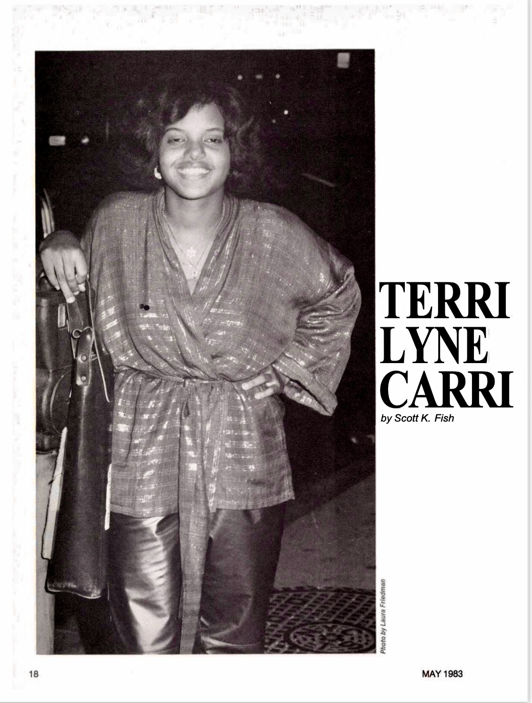 Terri Lyne Carrington Talks About Her Debut Album (1983) | Scott K Fish